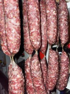 Die Knackwurst/ Knacker/ Rohesser/ Getrocknete oder auch Beißer selber ...